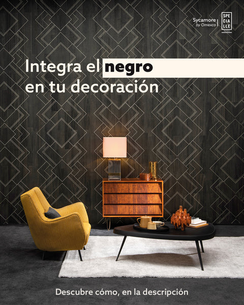 Integra el papel tapiz negro en tu decoración – C.SPECIALLE